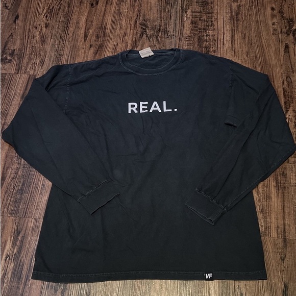 Shirts | Rare Nf Real Music Real Long Sleeve | Poshmark